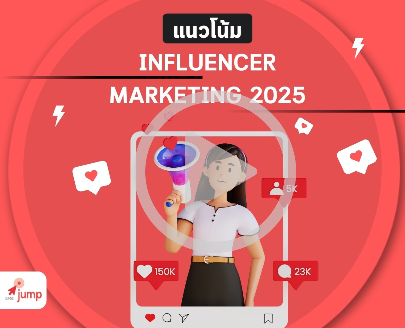 แนวโน้ม Influencer Marketing 2025 - SME jump
