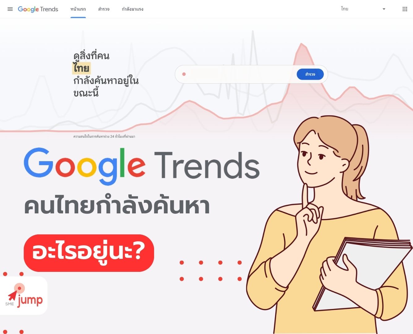 Google Trends ดูสิ่งที่คนไทย กำลังค้นหาอยู่ได้ง่ายๆ - SME jump